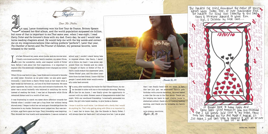 Dear Mr. Potter: Letters of Love, Loss, and Magic ~ ministryseries