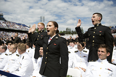 The Trident: U.S. Naval Academy Graduates Class of 2017