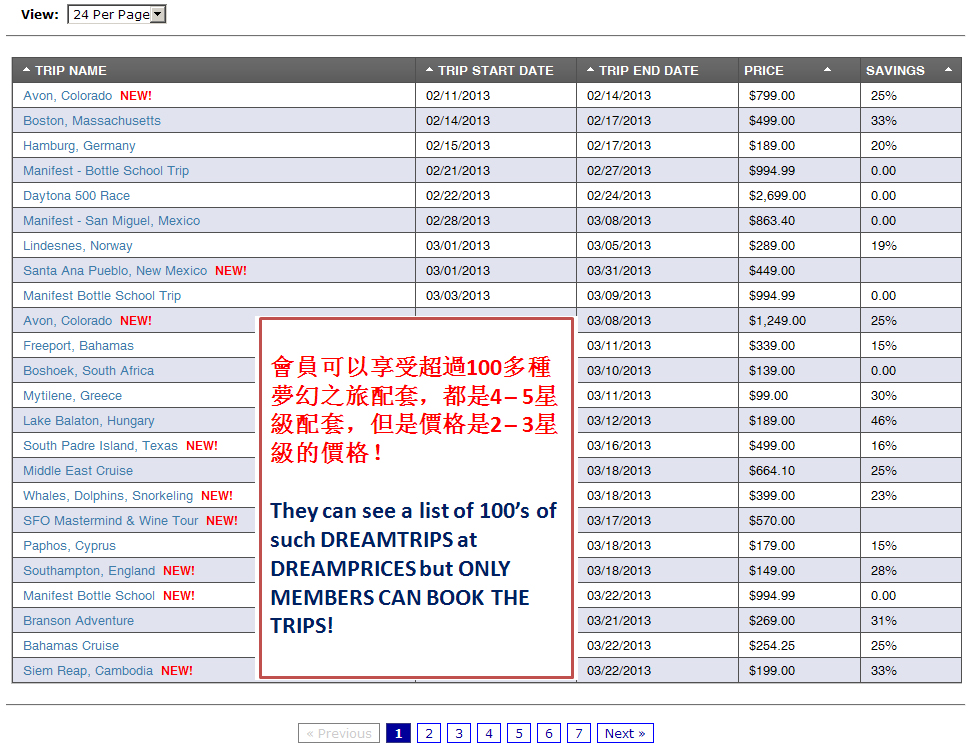 Travel & Lifestyle Marketing: 梦幻之旅 DreamTrips