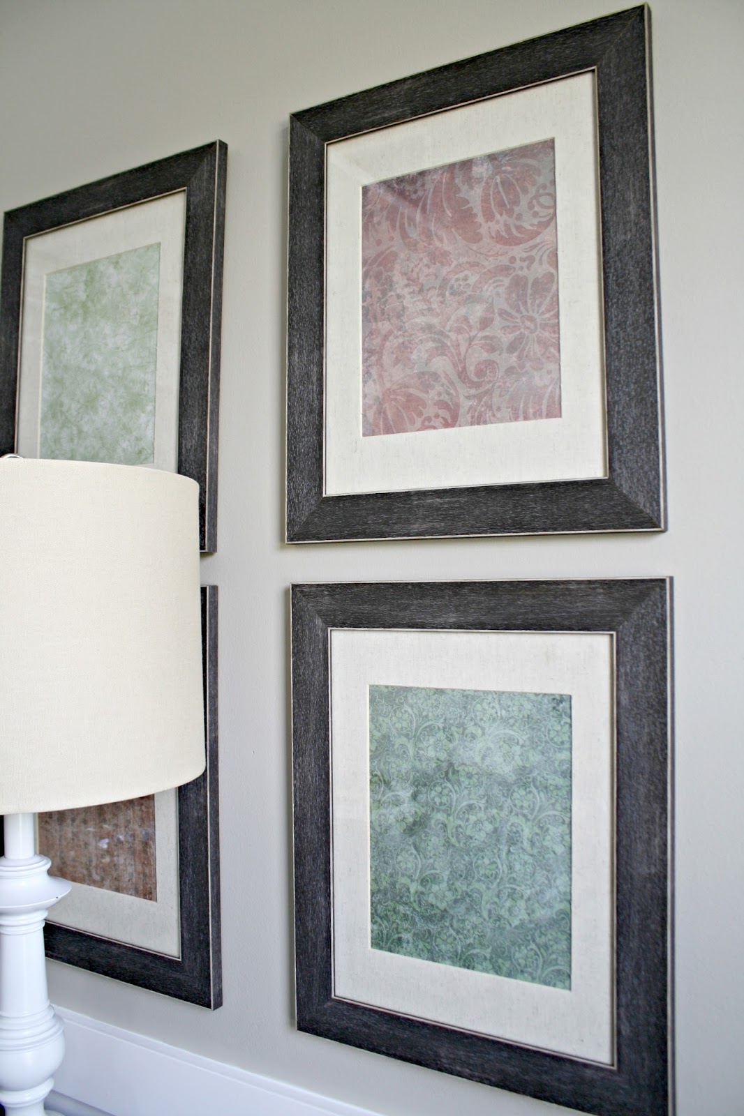 Using scrapbook paper for art | Thrifty Decor Chick | Thrifty DIY ...