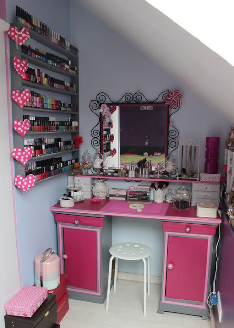 Marie Paillette: [DIY] J'ai relooké ma coiffeuse home made, sans me ruiner