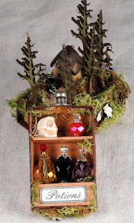 Killam Creative: "Wicked Forest" Altered Matchbox