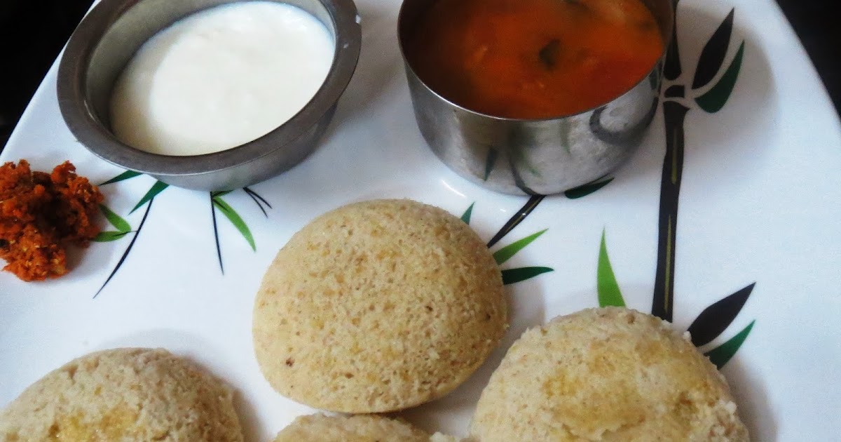 ಅಡಿಗೆ - Adige: Navane - Urd Idlies .- (Foxtail Millet)