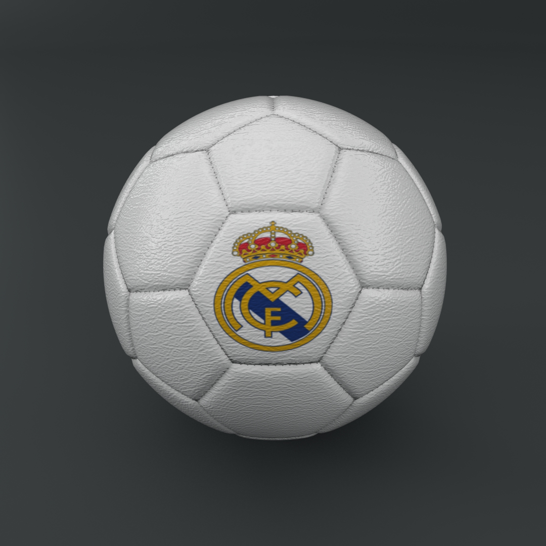 3D Models: Football Real Madrid 3D Model