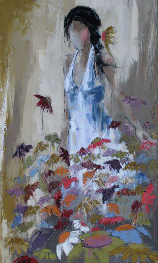 Patricia Perrier-Radix, 1962 | Abstract figurative painter | Tutt'Art ...