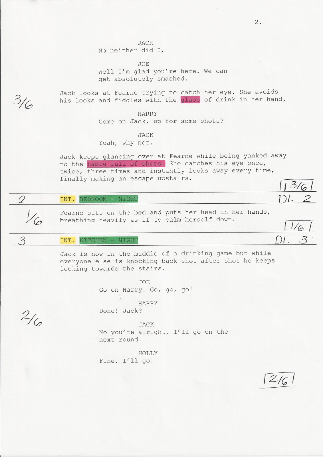 Pre-Production: Annotated Script
