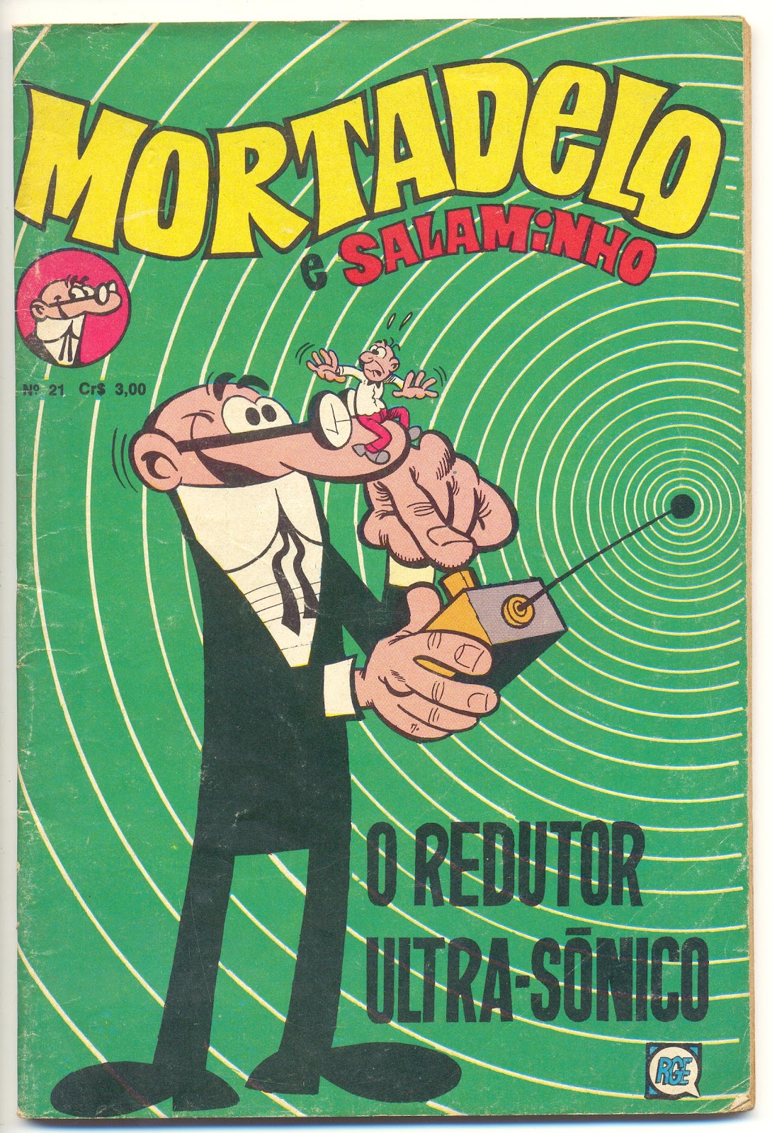 MUSEU DOS GIBIS: Mortadelo, Salaminho e o Professor Bactério!