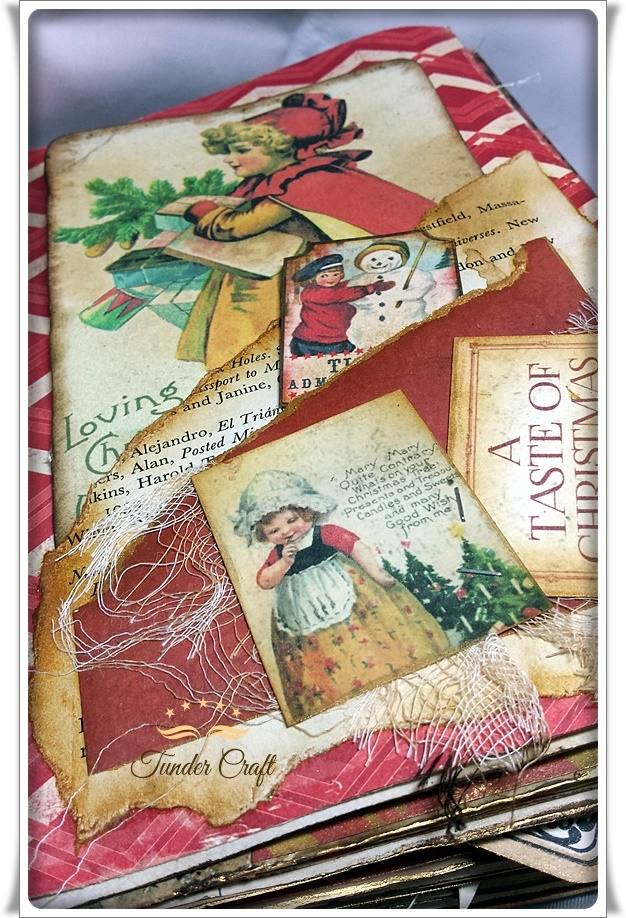 Tsunami Rose Designs: DT Project: Tunder Mitrea- Christmas Junk Journal ...