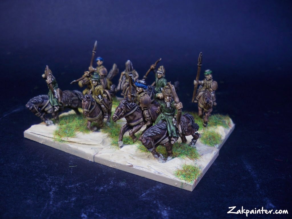 ZakGallery: Painted 15mm dba: II/80 Hunnic army