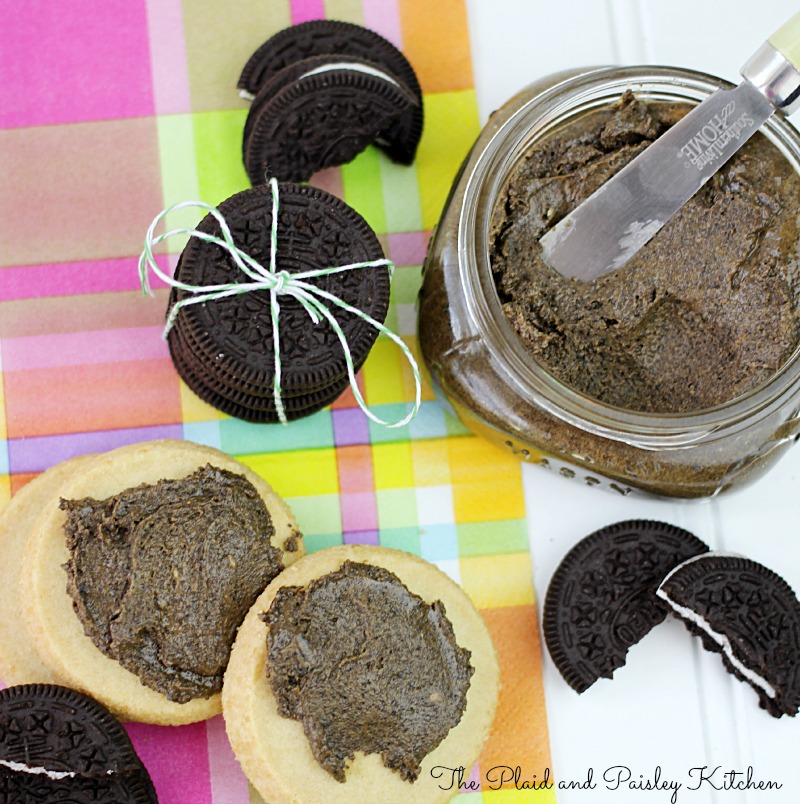 Oreo Cookie Biscoff Butter from The Plaid and Paisley Kitchen