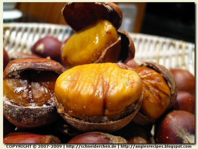 Chinese Sweet Roasted Chestnuts