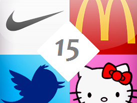 Level 15 - Logo Quiz Bubble Answers