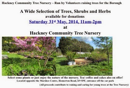 millfields: Hackney community tree nursery event - Saturday 31 May