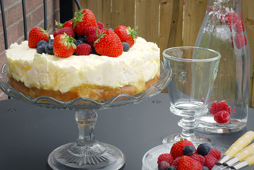 Lemon Meringue Freezer Cake - Forman & Field Jubilee Bake Off - Katie Cakes