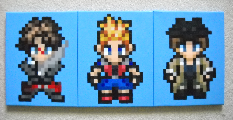 Lost in Rehearsal: Pixel Painting - Final Fantasy VIII Cast