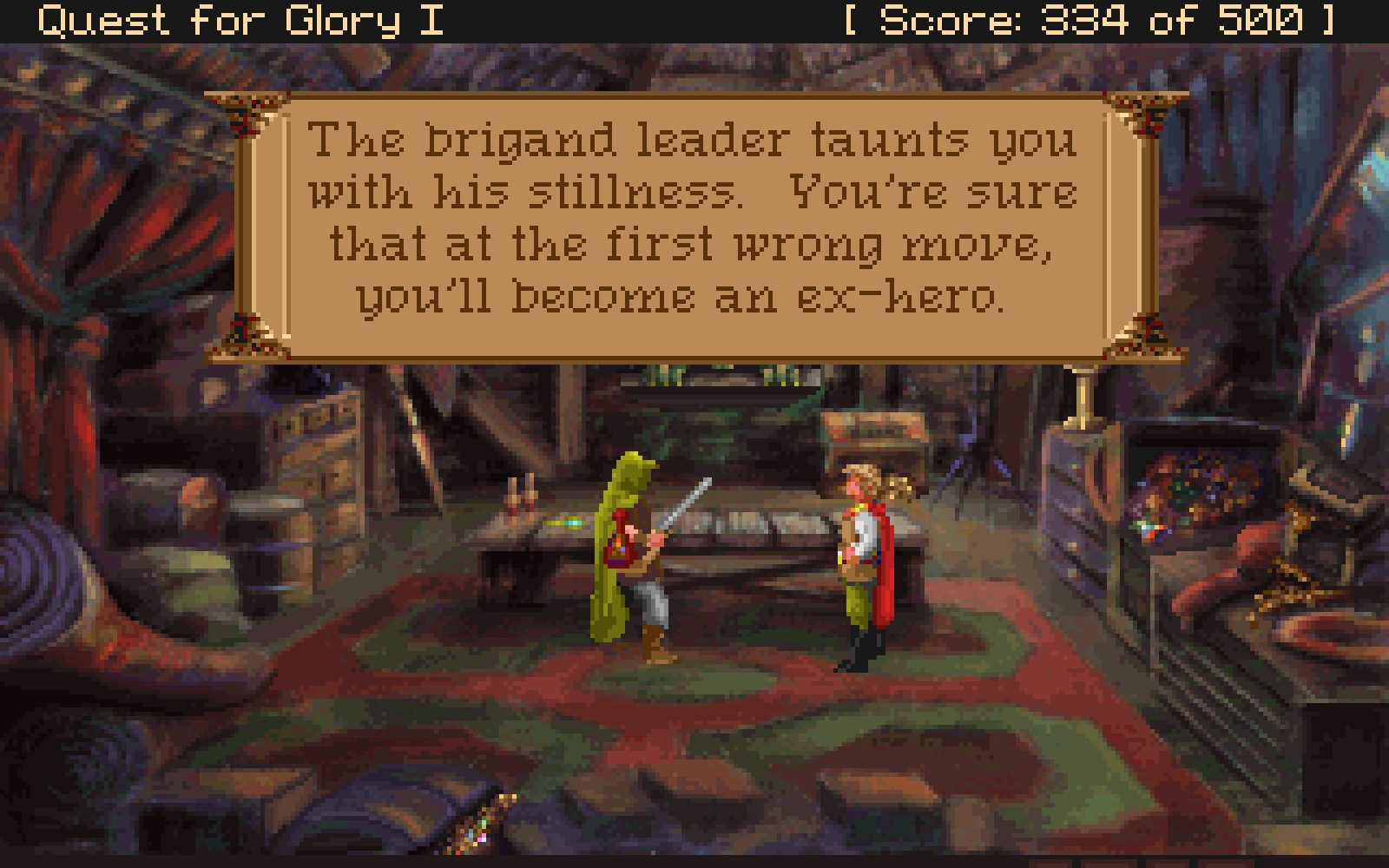 The Adventurers Guild: Quest for Glory I - WON!