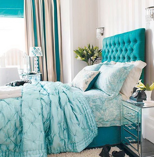 Tudo pra Casa: Ideias Criativas: Decorando Quartos com Azul Turquesa