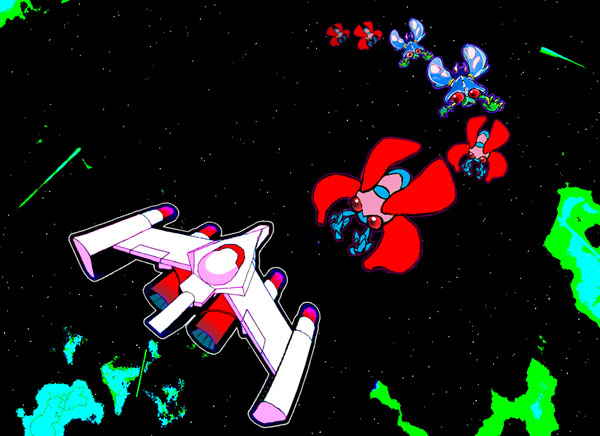 The Artcade: Arcade Art: Galaga Tribute