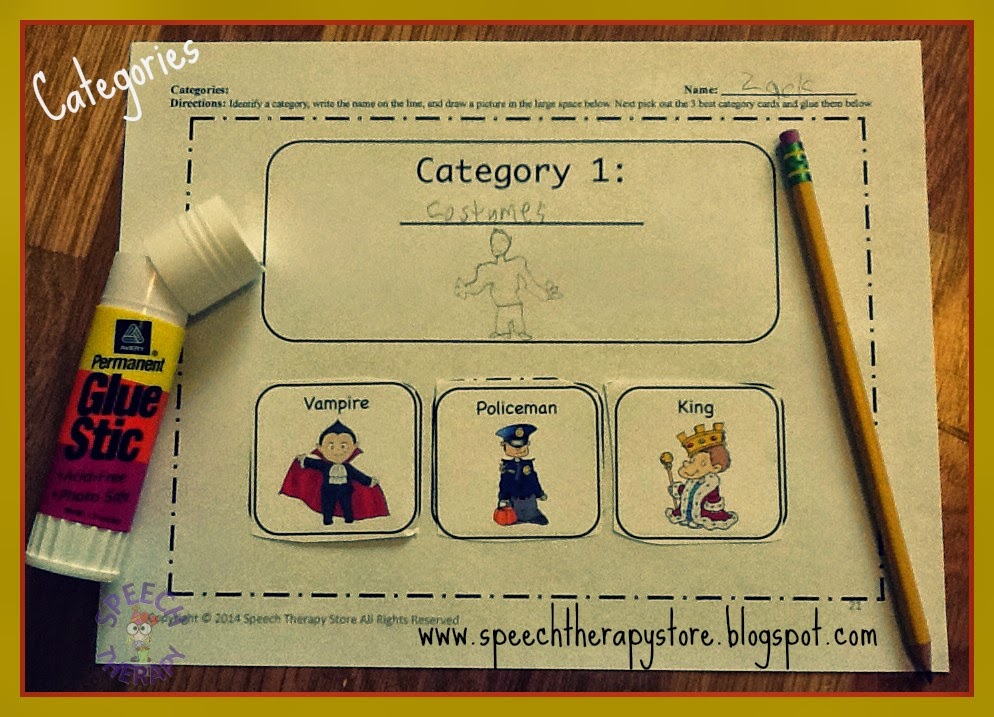 Speech Therapy: Happy Almost Halloween!