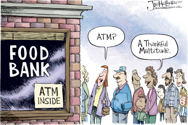 Foodshare: A Movement to Solve Hunger: Political cartoonist Joe Heller ...