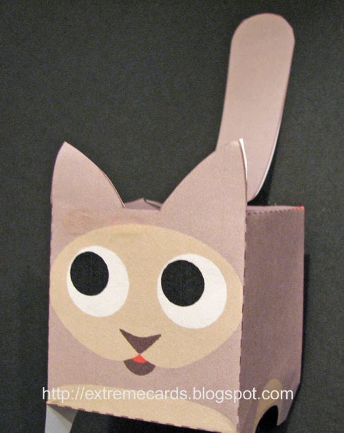 Cube Cat, Folds Flat