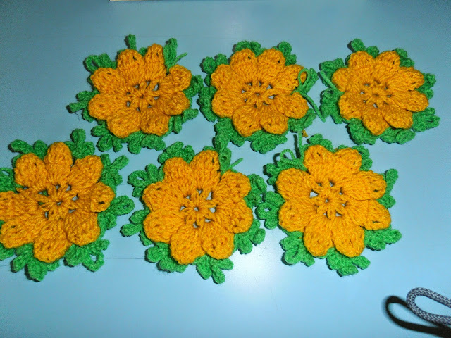 DIELA'S CROCHET: Crochet Bunga lagi