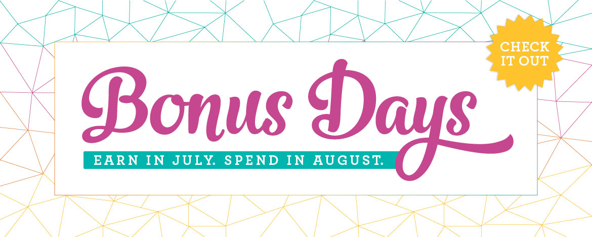 StampinClubNederland - Yvonne Neefjes : Bonus Days: in juli verdienen ...