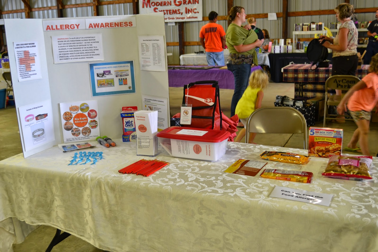 My Peanut Allergic Child: Food Allergy Awarness Booth