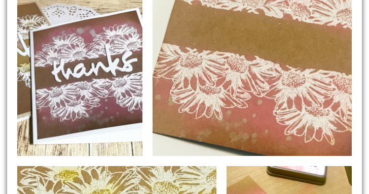 The Damsel of Distressed Cards: Distress Oxides - Take 2! Sponging on Kraft