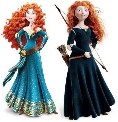 Disney Movie Princesses: Merida from "Brave" Becomes an Official Disney ...