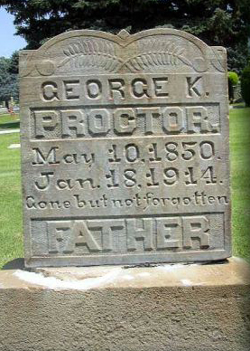 Cook Family History: George Kidd Proctor Sr-Life History