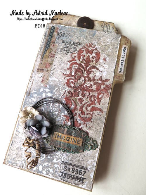 A Vintage Journey: Fun with File Folders