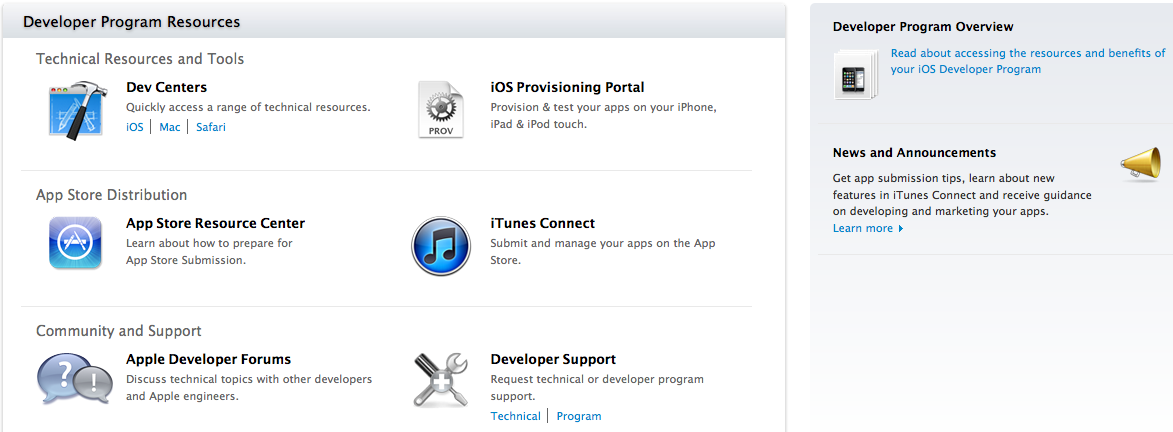 I touchs: Join The iOS Developer Program