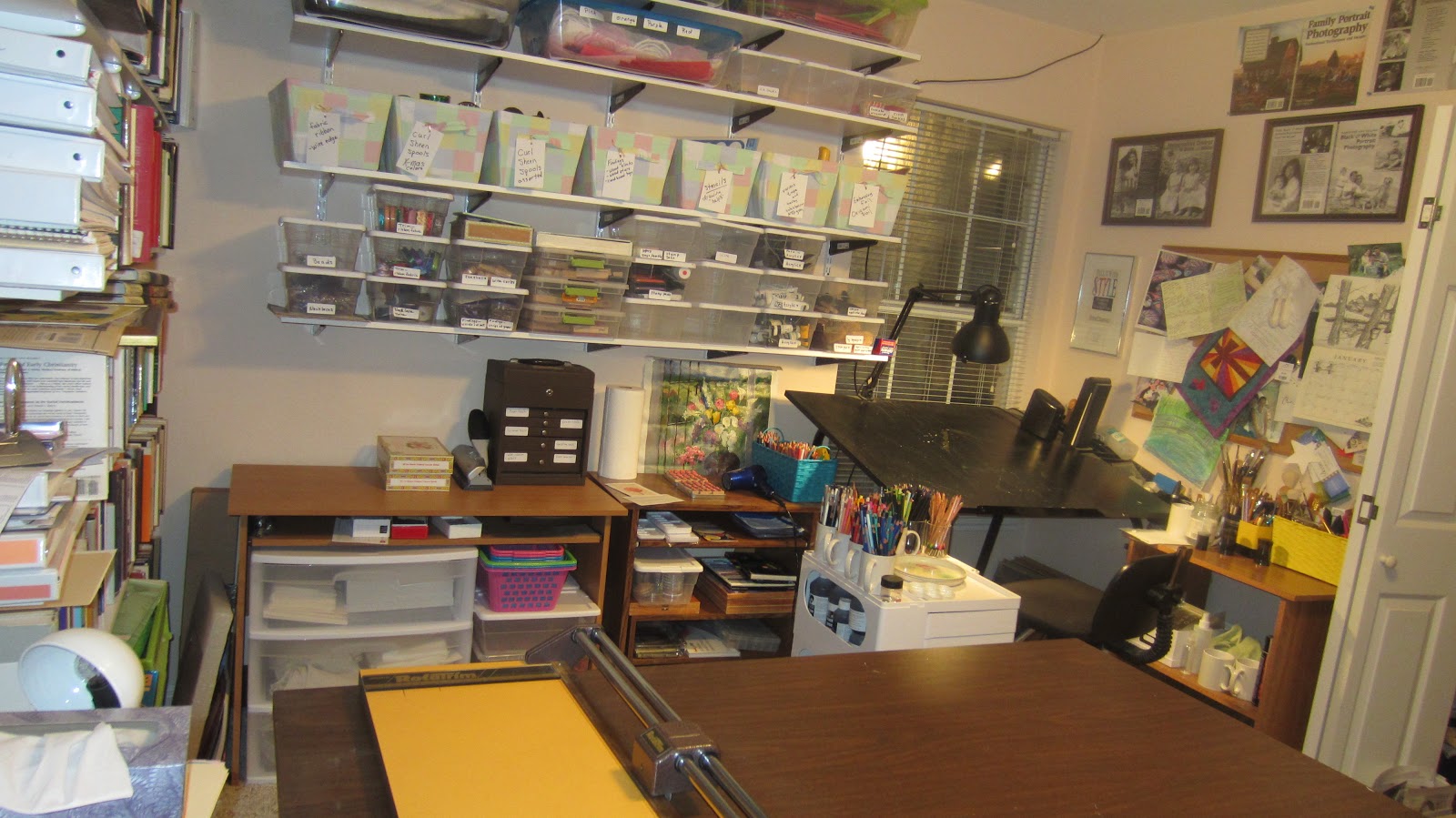 Artsy Theology: Clearing Clutter and Organizing the Workspace