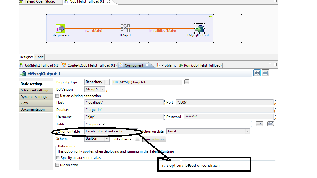 Talend Training: Iterate and load multiple files into database using tFlelist and tMysqlout