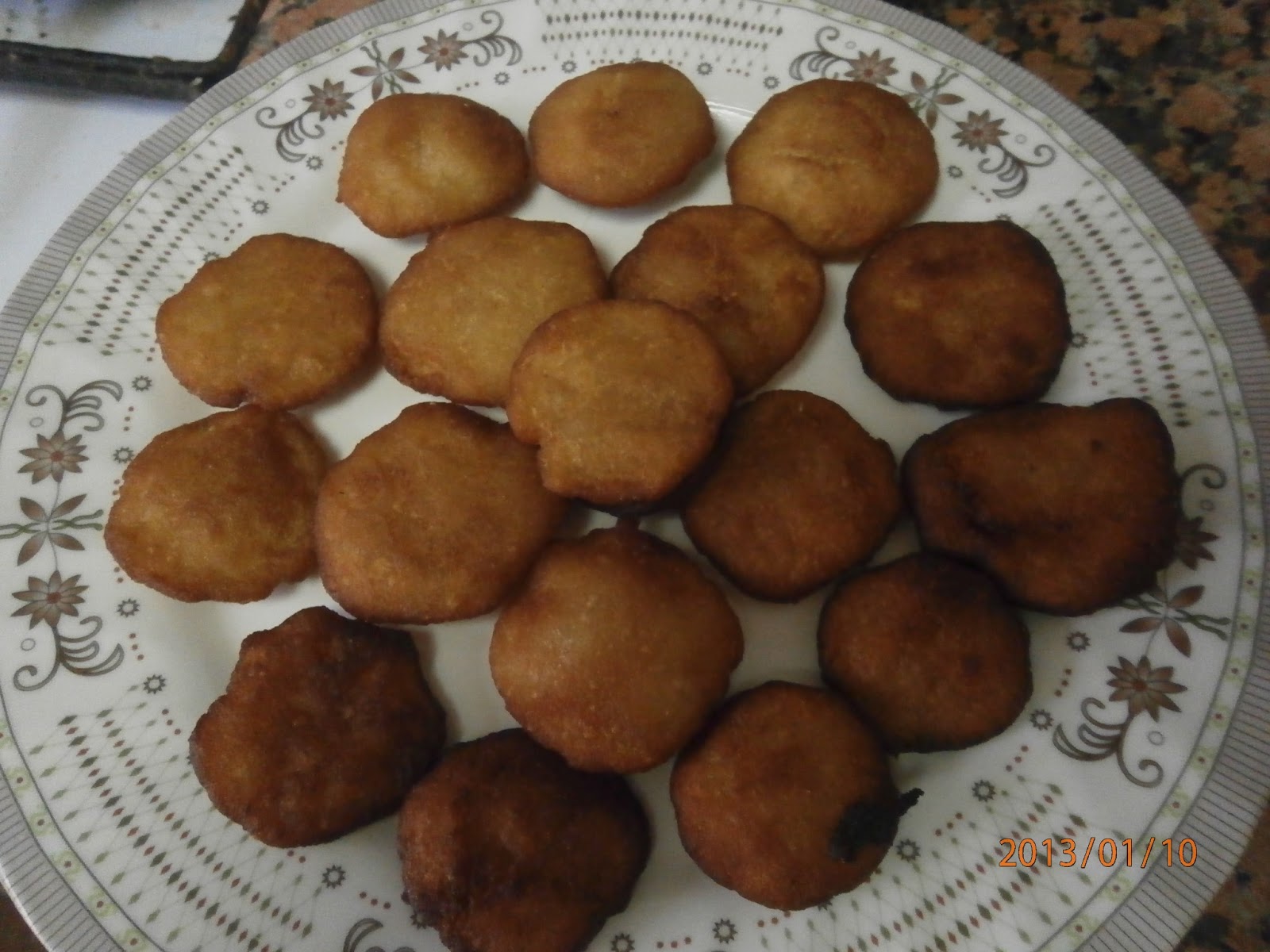 Madhu's Collection: Bellam Appalu (Rice flour crunchy Sweet)