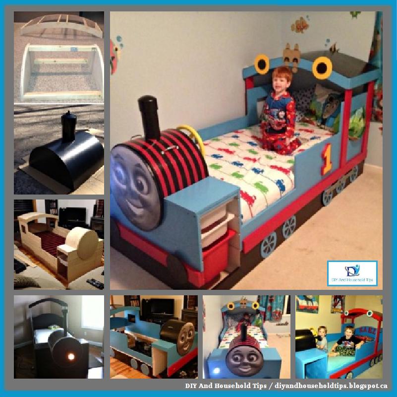 DIY And Household Tips: DIY Thomas The Train Bed