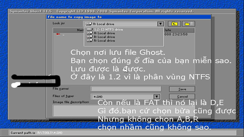 Cách tạo file ghost bằng hình ảnh mới nhất
