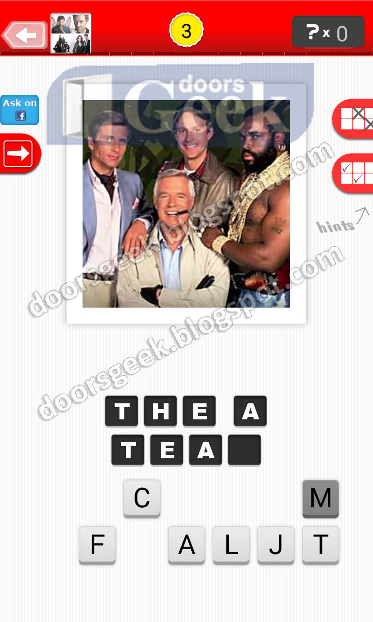 Guess the TV Show - Level 10-3 Answer ~ Doors Geek