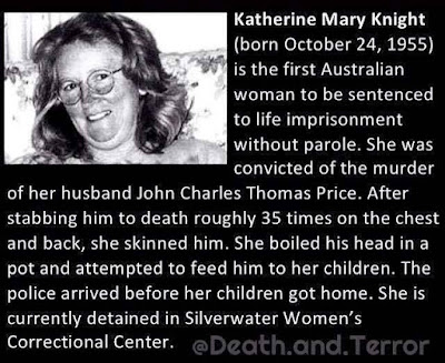 Scared Sheetless: Gruesome Murders: Katherine Mary Knight