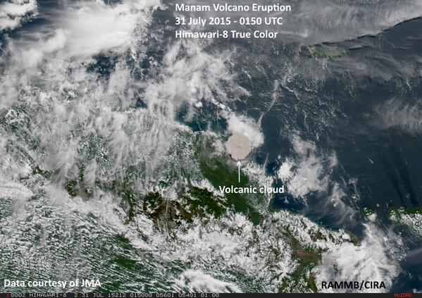 Sciency Thoughts: Injuries reported after eruption on Manam Moto, Papua ...