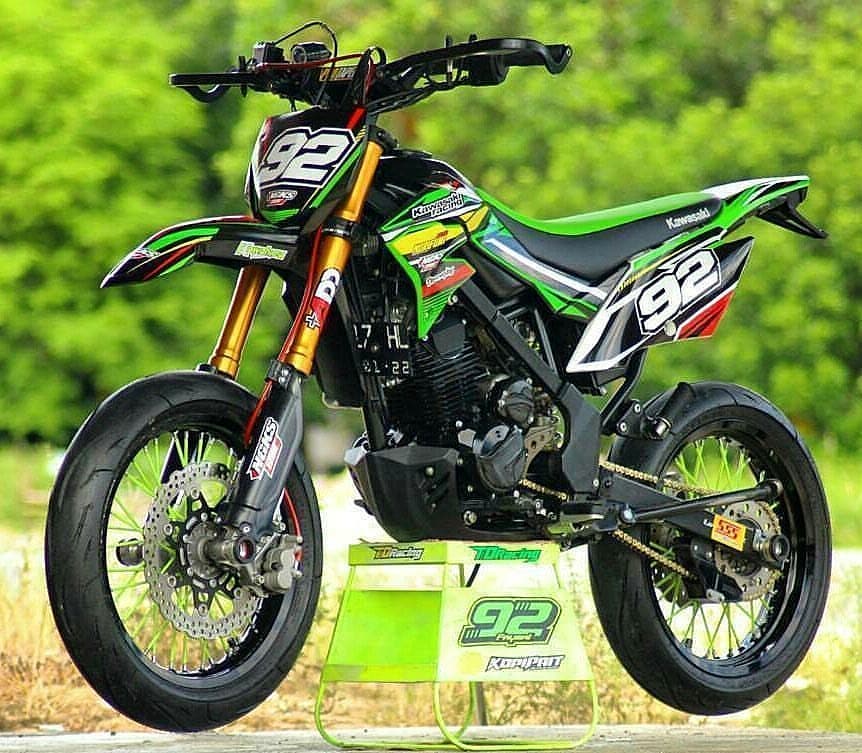 55 Foto Modifikasi Klx 150 Cutting Stiker Motor Full Color