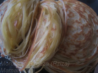 رزة القاظي-رْزِيزَة /Traditional Handmade Moroccan Rzeeza or Rzate ...