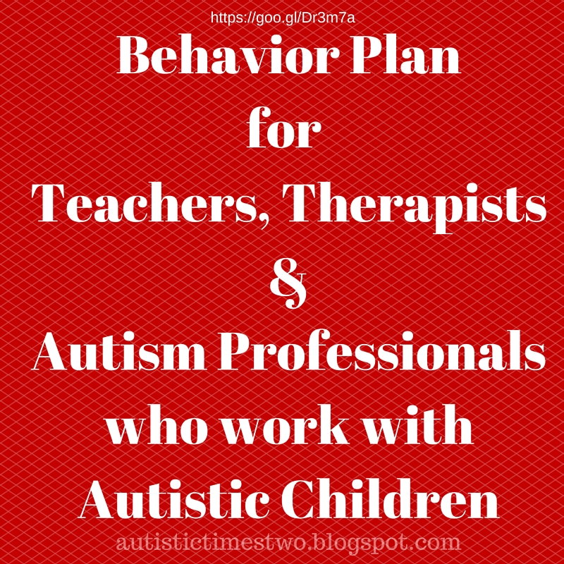 We Always Liked Picasso Anyway: Behavior Plan for Autism Professionals