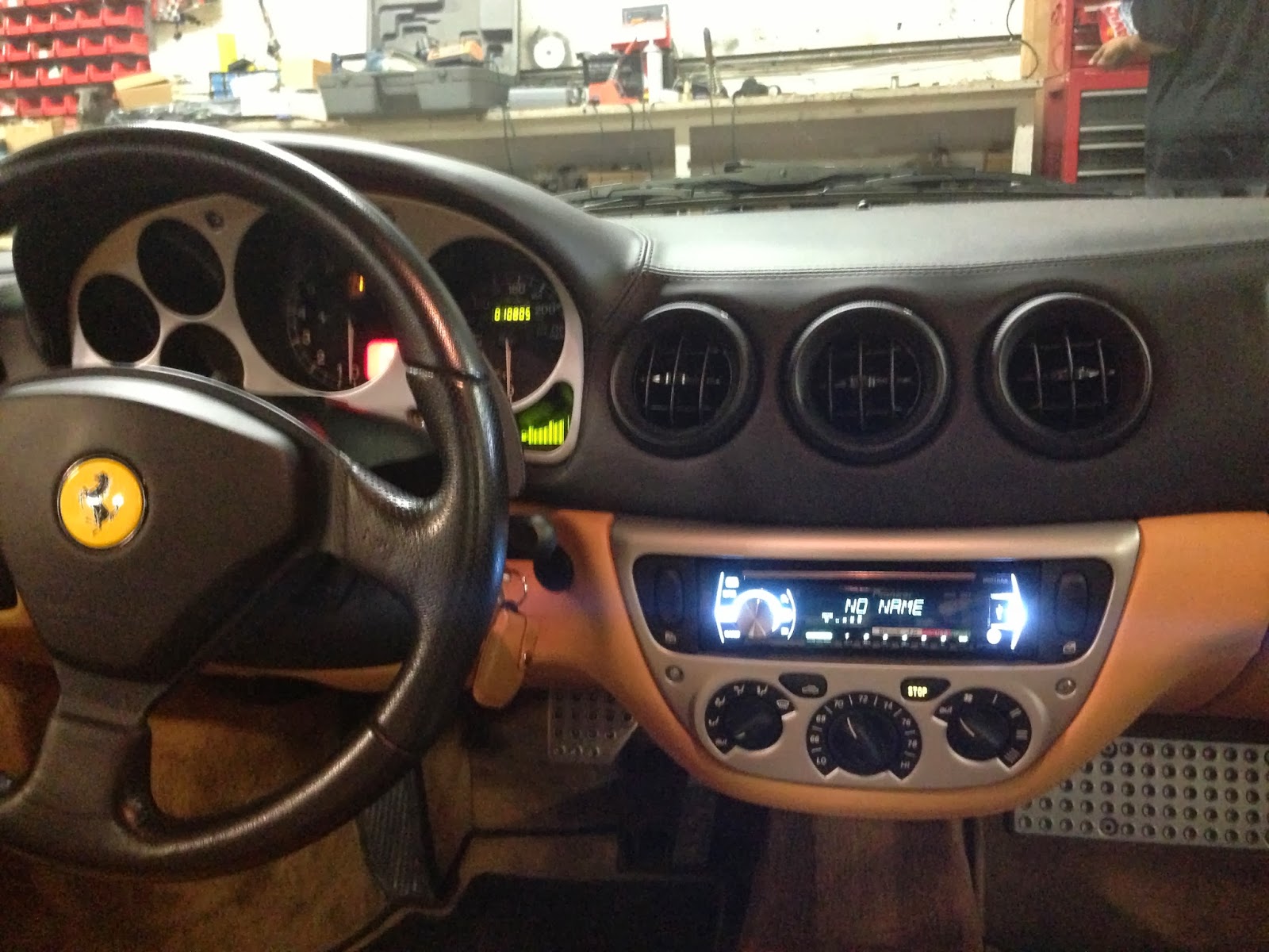 Hurleys Auto Audio: Ferrari 360 for Replacement Radio