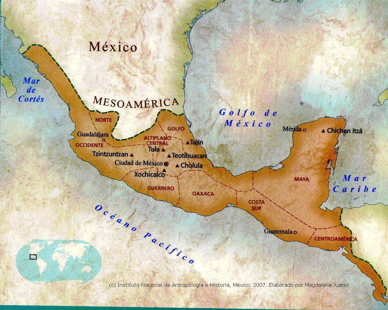 Mesoamerica: Qué es mesoamerica??