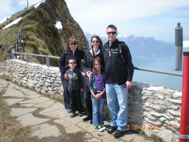 Jim & Paula - Switzerland: Dewar Family Visit