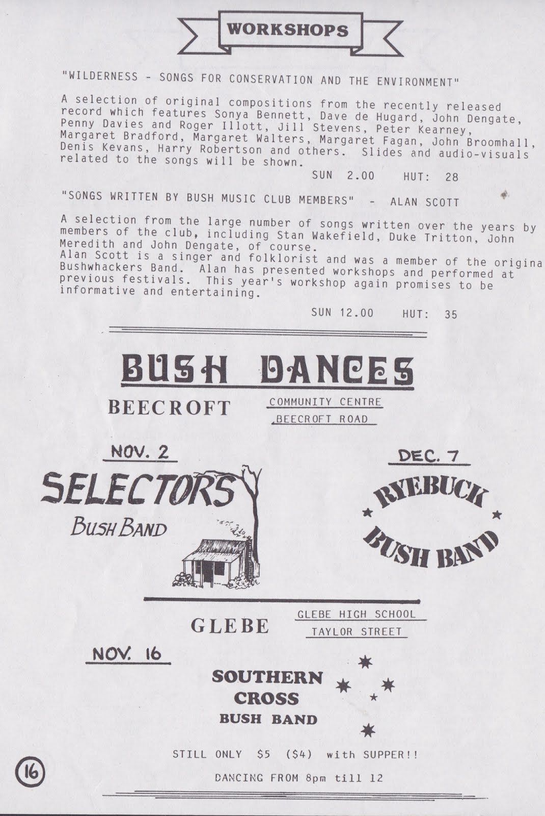 The Bush Music Club: From the Archives - 1985 Bush Music Festival ...