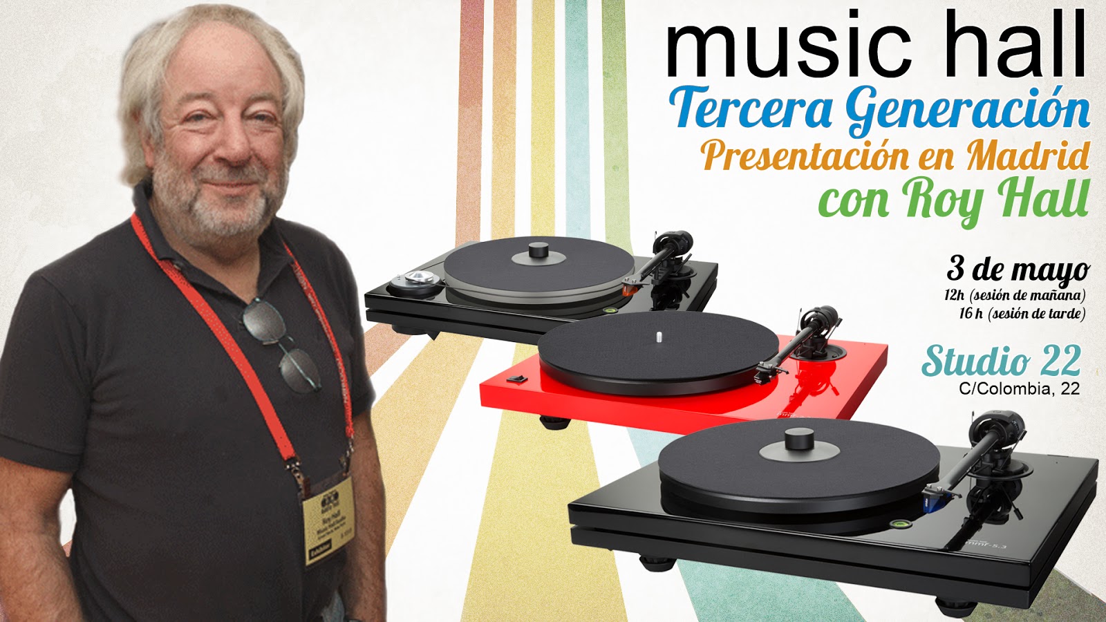 Roy Hall presenta en Madrid la tercera generación Music Hall | PCS box