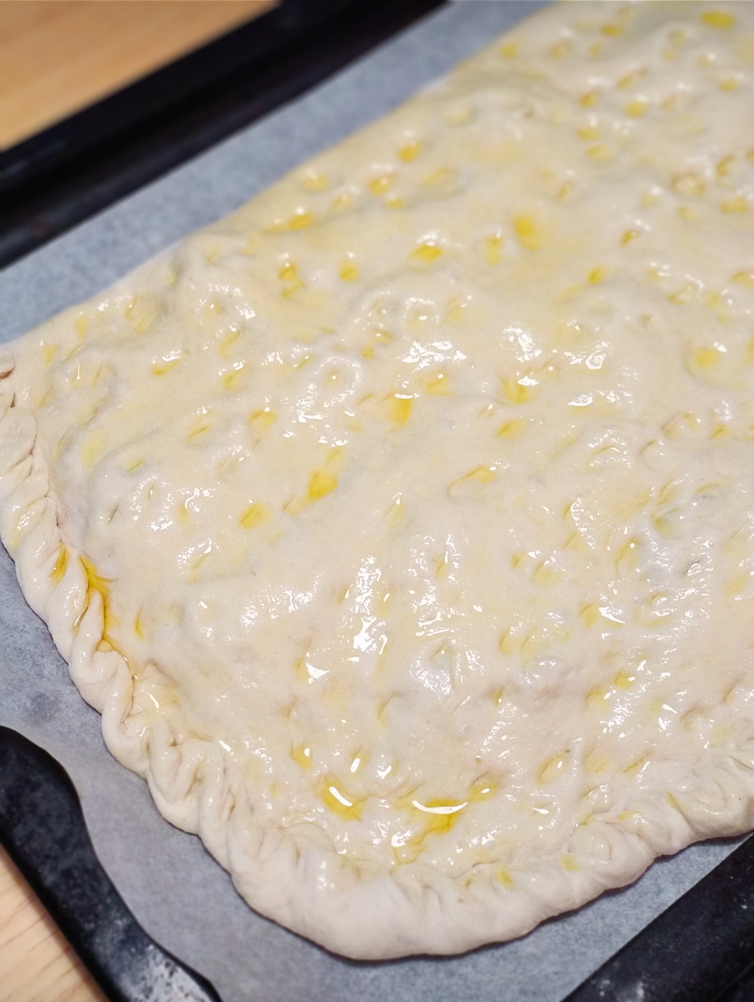 FOCACCIA RELLENA DE VERDURAS Y QUESO